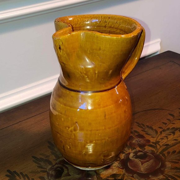 Accents | Italian Pottery Fasano Grottaglie Stoneware Handmade Pitcher ...
